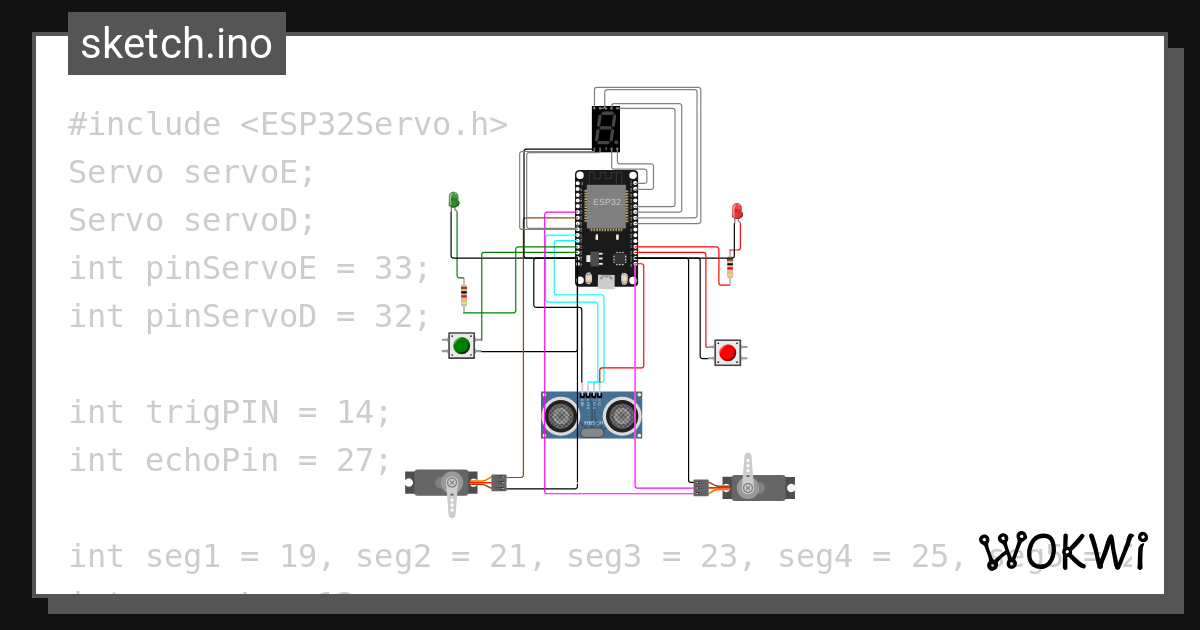Projeto 3 Wokwi Esp32 Stm32 Arduino Simulator 7809