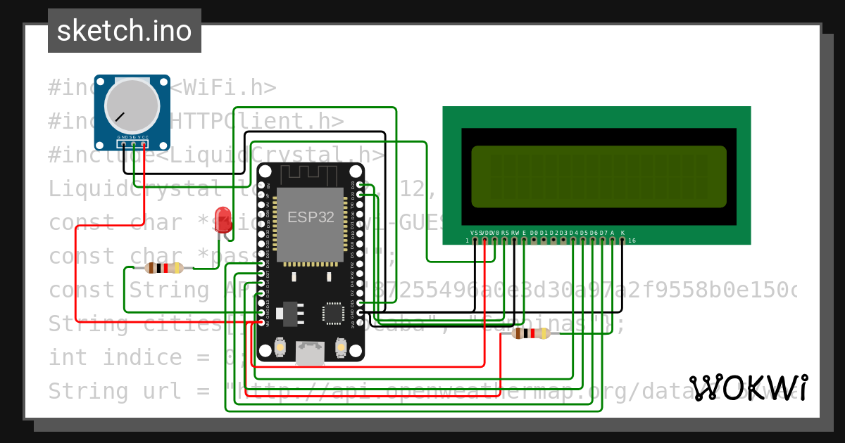 Iot Wifi2 Wokwi Esp32 Stm32 Arduino Simulator 8585
