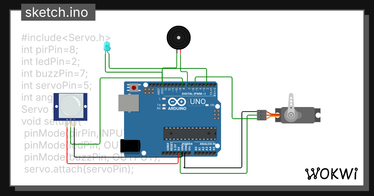 smart home - Wokwi ESP32, STM32, Arduino Simulator