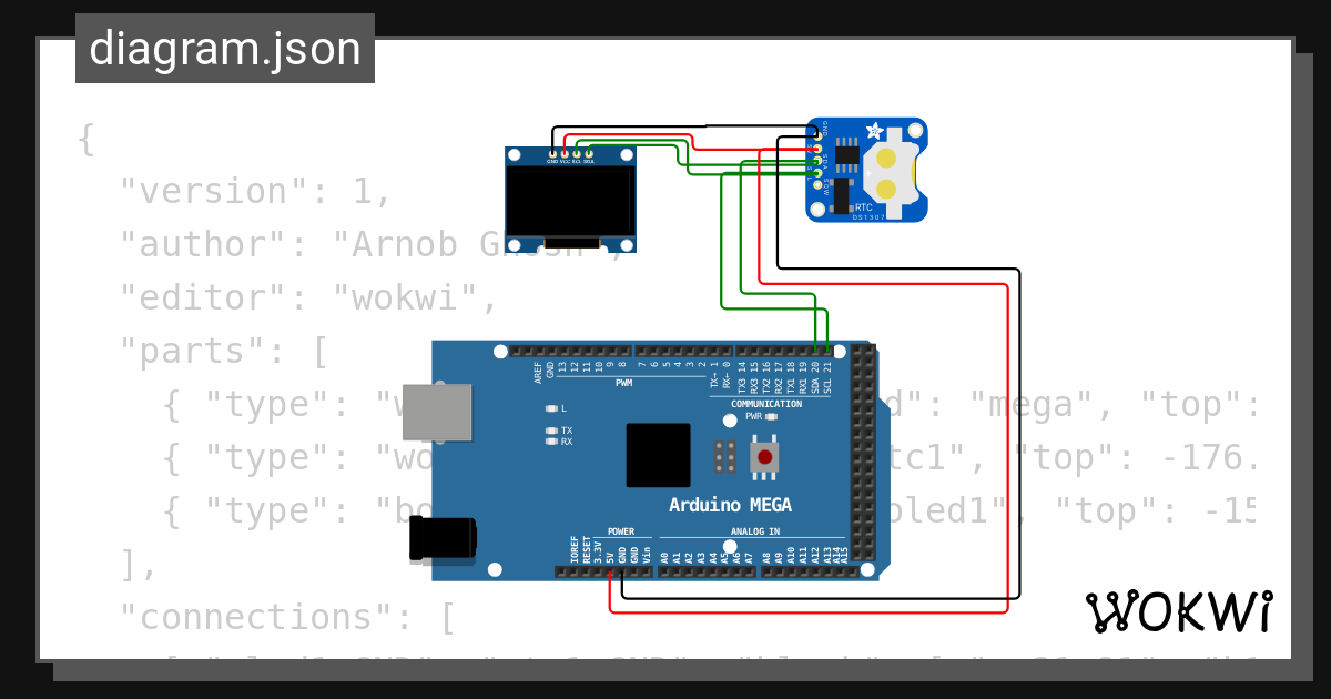 Rtcdigitalclock Wokwi Esp32 Stm32 Arduino Simulator