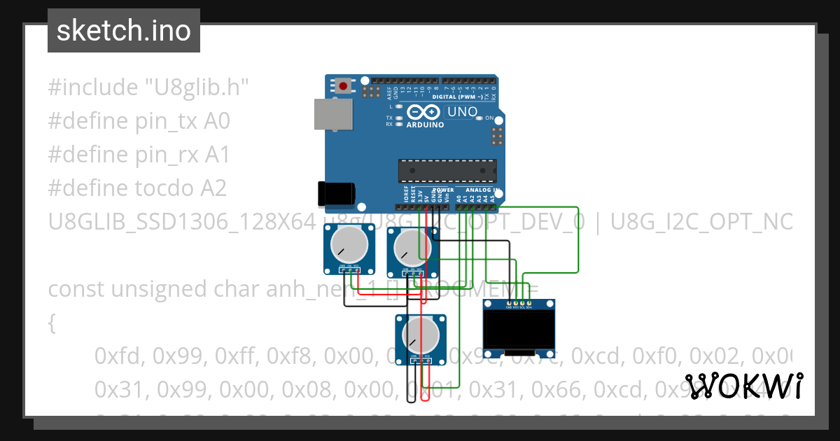 ssd1306 - Wokwi ESP32, STM32, Arduino Simulator