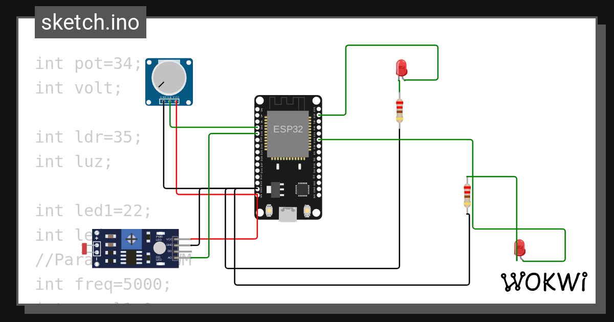 Potenciador Wokwi Esp32 Stm32 Arduino Simulator 8019