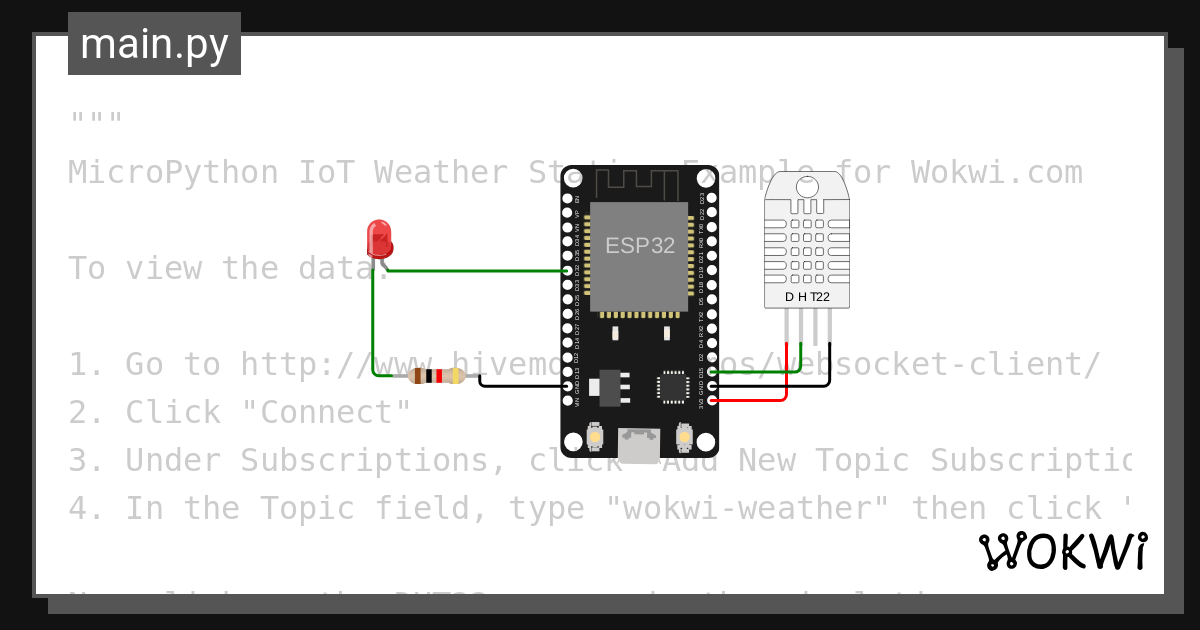 Micropython Mqtt Weather Logger Esp32 Copy Wokwi Esp32 Stm32 Arduino Simulator 