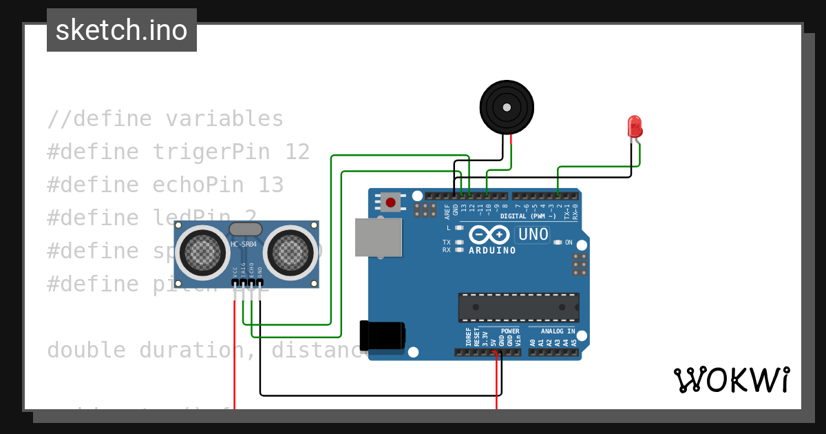 Theft Alarm Indicator Wokwi Esp32 Stm32 Arduino Simulator