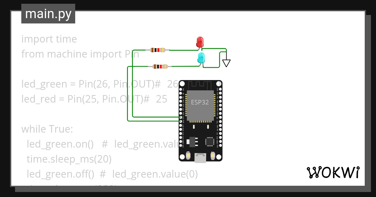 小小下士 Wokwi Esp32 Stm32 Arduino Simulator 7691