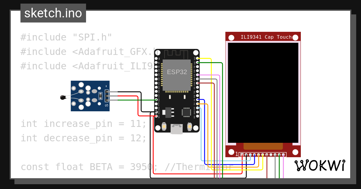 Test No Betton Tft Wokwi Esp32 Stm32 Arduino Simulator 4775