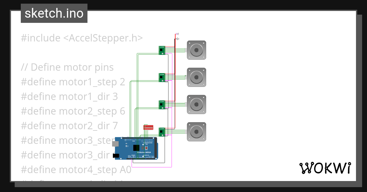 scara_robot_motion - Wokwi ESP32, STM32, Arduino Simulator