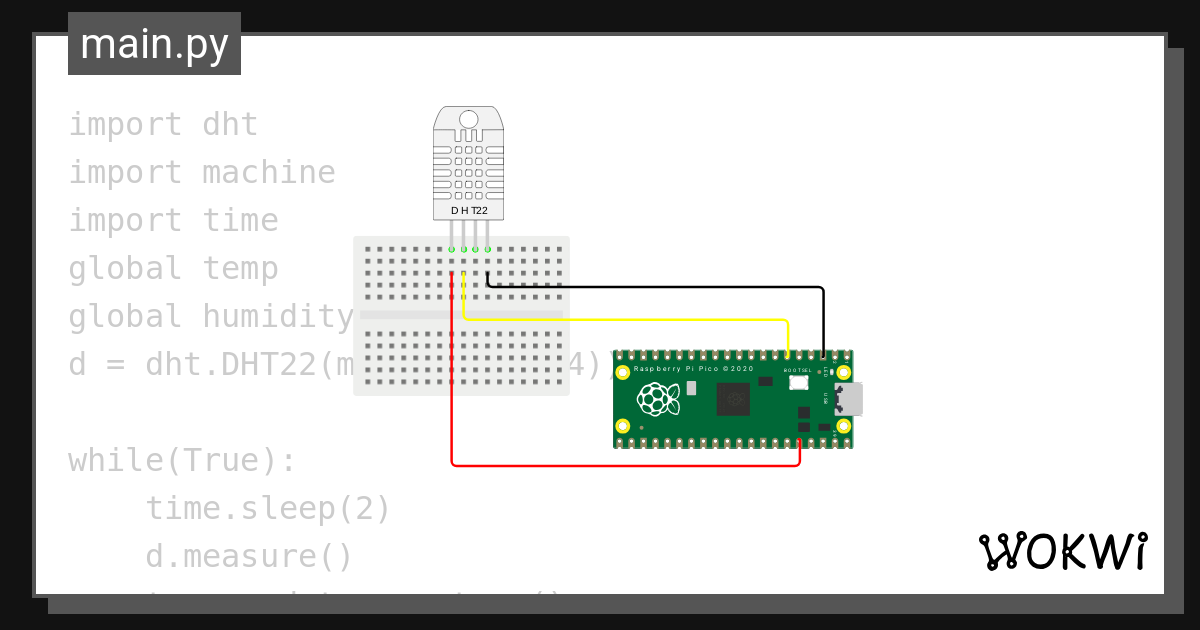 Sensor De Humedadtemperatura Gutierrez Elvis Wokwi Esp32 Stm32 Arduino Simulator 8570