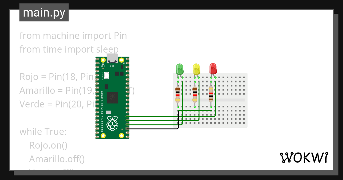 Semaforo -Parcial - Wokwi ESP32, STM32, Arduino Simulator Semaforo -Parcial - Wokwi ESP32, STM32, Arduino Simulator