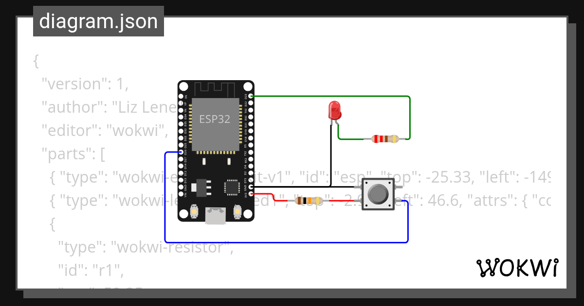 Wokwi - Online ESP32, STM32, Arduino Simulator