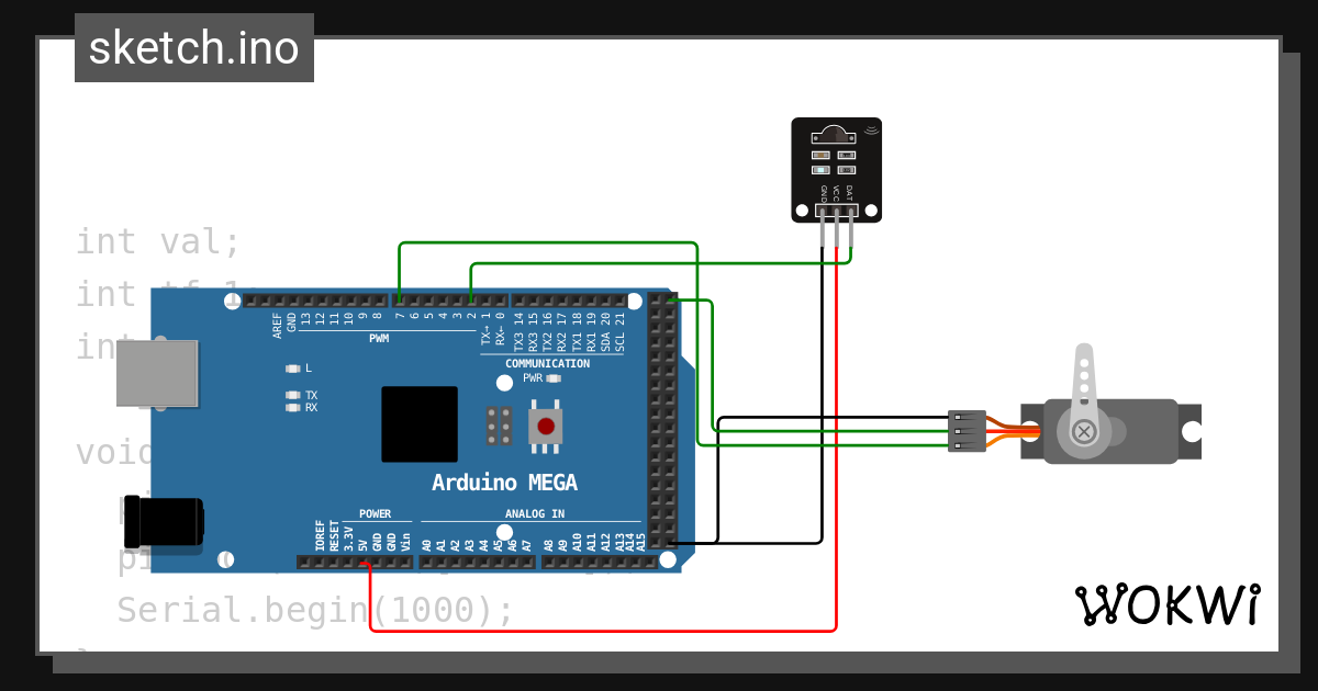 Servo2 Wokwi Esp32 Stm32 Arduino Simulator