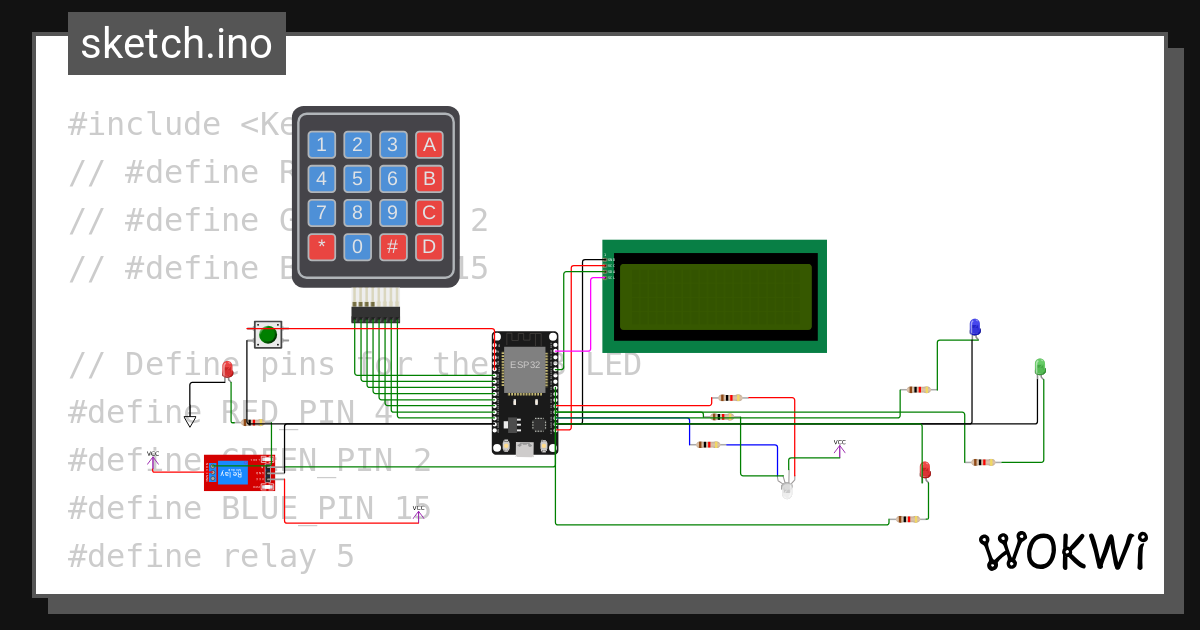 Keypad With Lcd Copy Wokwi Esp32 Stm32 Arduino Simulator 1636