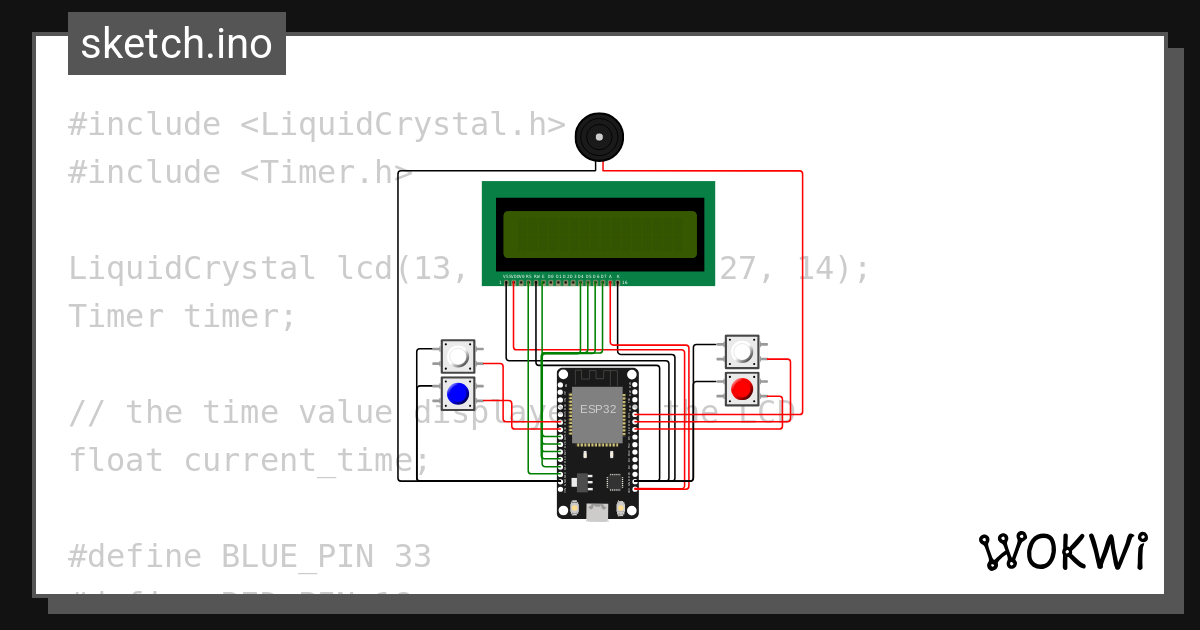 Esp32 Fight Clock Wokwi Esp32 Stm32 Arduino Simulator