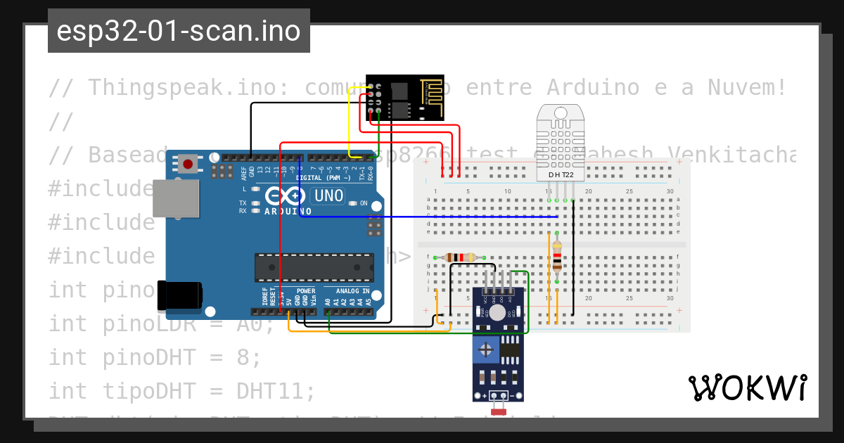 Aula135 22023 Thingspeak Wokwi Esp32 Stm32 Arduino Simulator 5667