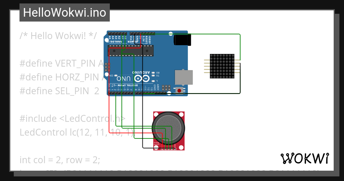 Joystick Wokwi Esp32 Stm32 Arduino Simulator 