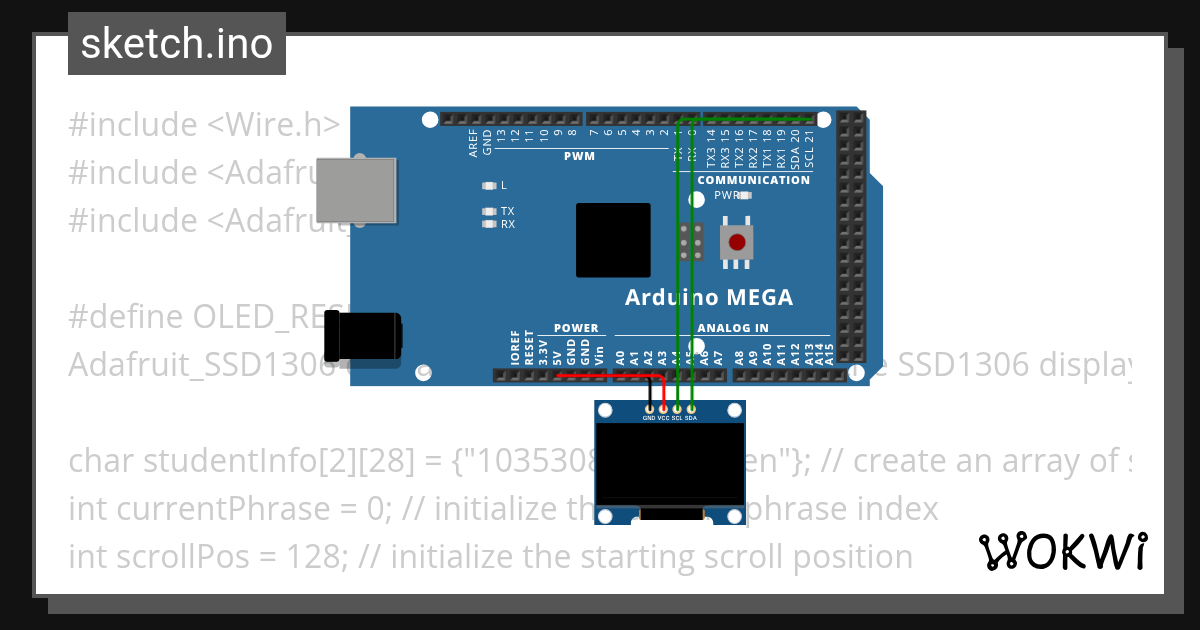 Lab 5 (Pass) - Wokwi ESP32, STM32, Arduino Simulator