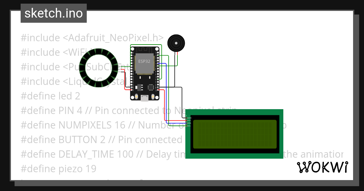 esp32 fortune wheel - Wokwi ESP32, STM32, Arduino Simulator