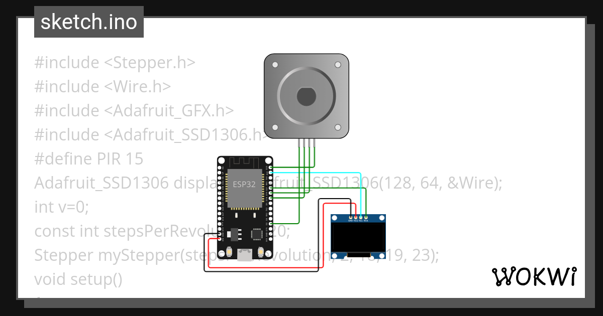 Esp32steppermotor Wokwi Esp32 Stm32 Arduino Simulator 8623