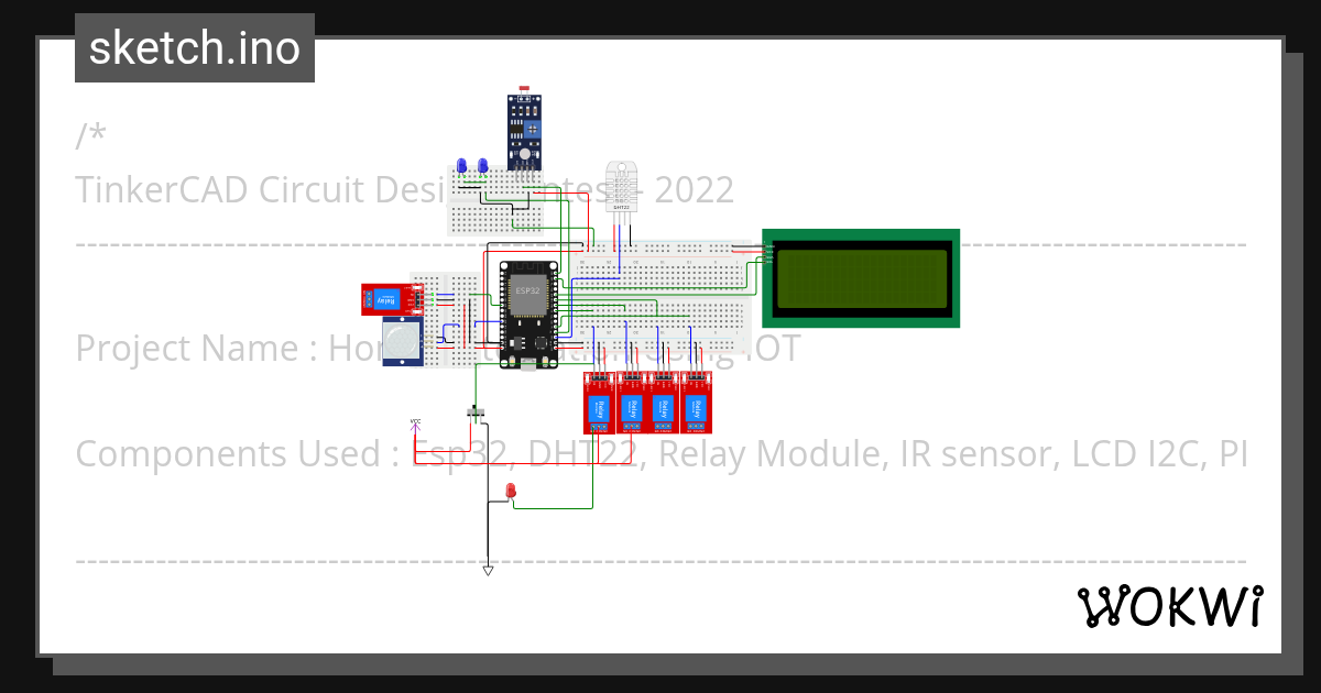 ons - Wokwi ESP32, STM32, Arduino Simulator