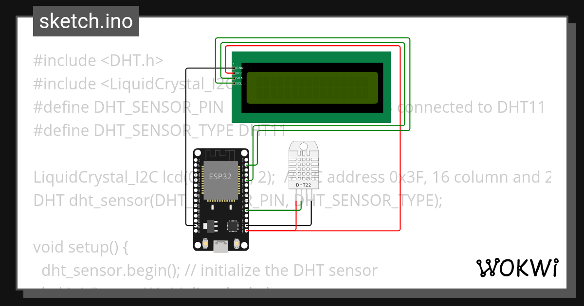 Temperature Sensor Wokwi Esp32 Stm32 Arduino Simulator 2167