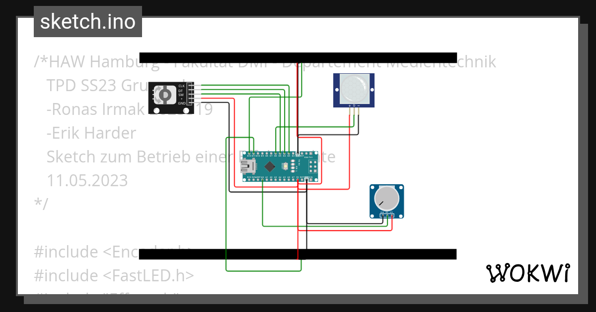 TPD final - Wokwi ESP32, STM32, Arduino Simulator