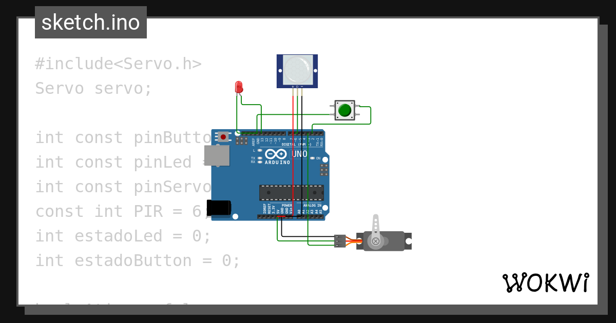 Claymore Sensor Infra Copy Wokwi Esp32 Stm32 Arduino Simulator