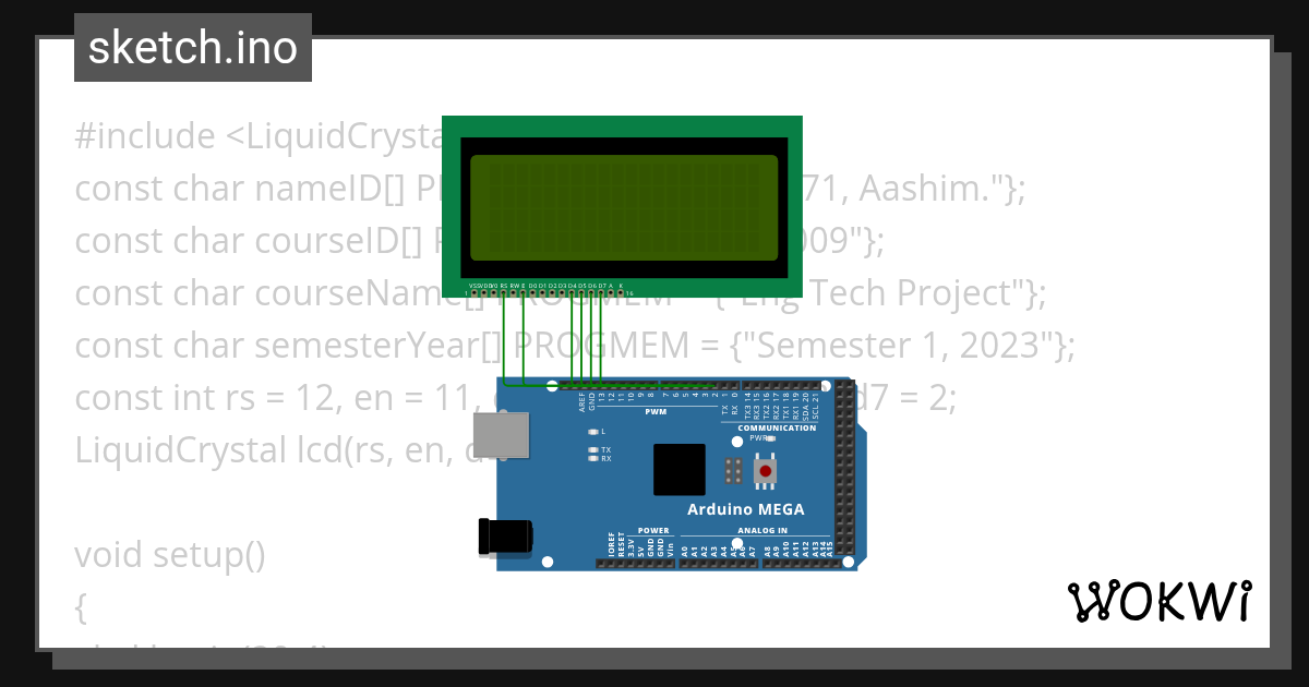 Week 5 PP - Wokwi ESP32, STM32, Arduino Simulator