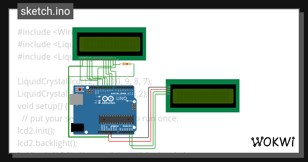 digital lcd1 Copy - Wokwi ESP32, STM32, Arduino Simulator
