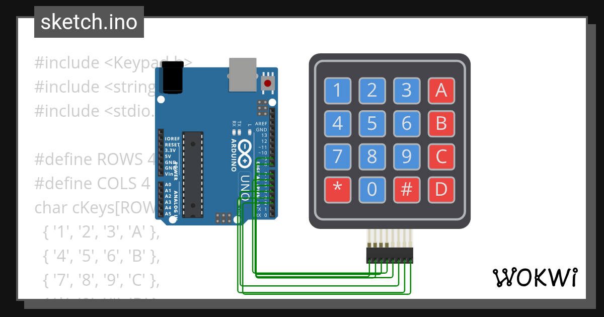 Keypad_Ardu - Wokwi ESP32, STM32, Arduino Simulator