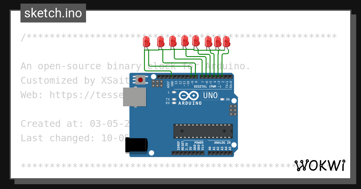 Binary Code Ver Philipp Wokwi Esp32 Stm32 Arduino Simulator