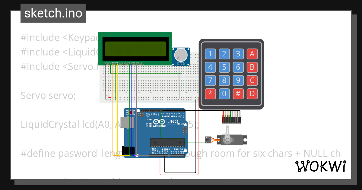 smart house - Wokwi ESP32, STM32, Arduino Simulator