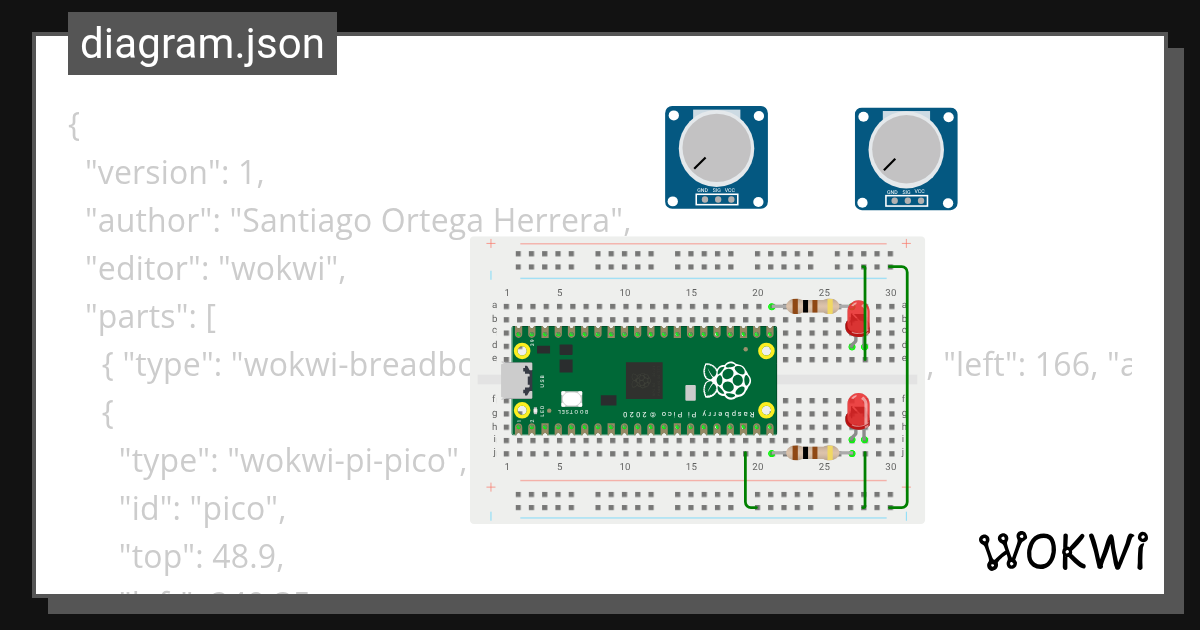 prueba fotoceldas - Wokwi ESP32, STM32, Arduino Simulator