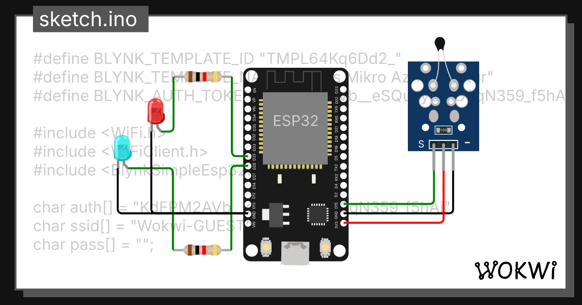 UTS MIKRO - Wokwi ESP32, STM32, Arduino Simulator