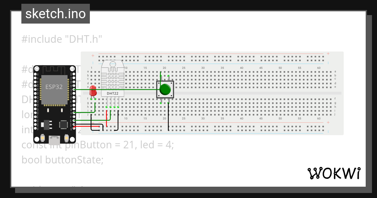 dht - Wokwi ESP32, STM32, Arduino Simulator