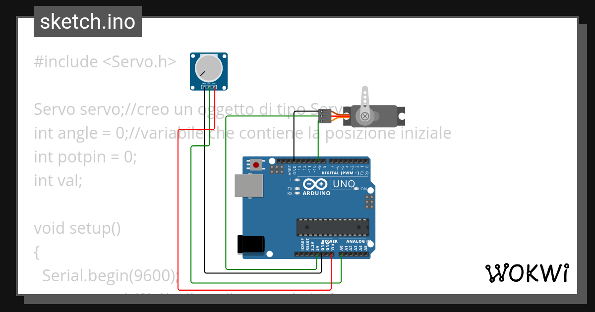 servo - Wokwi ESP32, STM32, Arduino Simulator