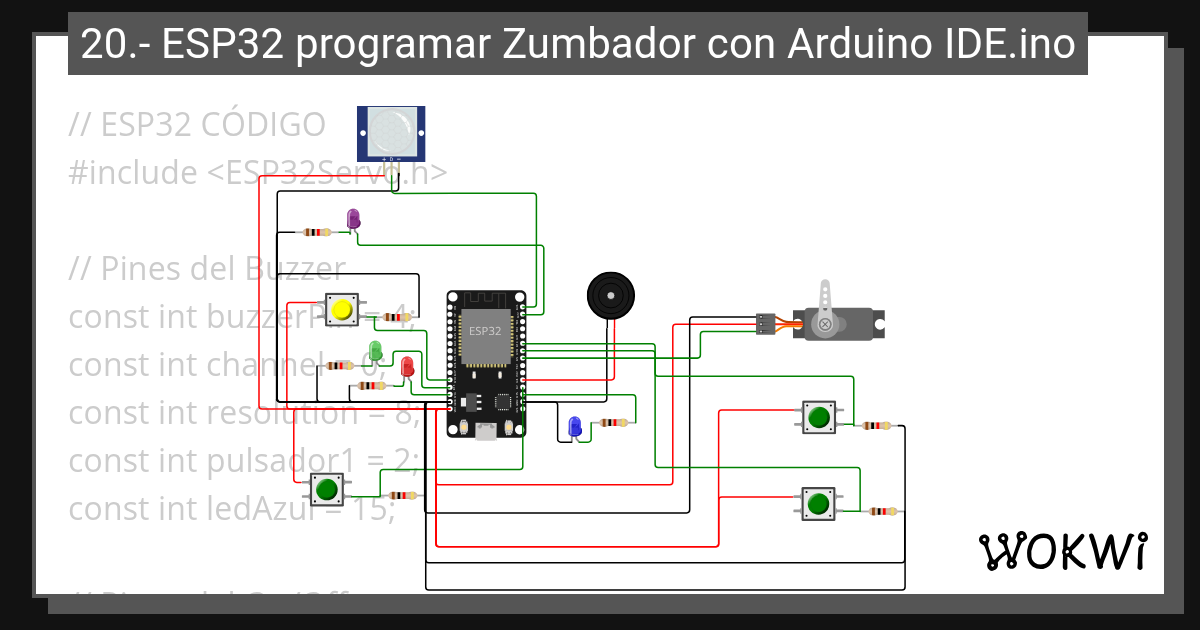ESP32 project.ino - Wokwi ESP32, STM32, Arduino Simulator