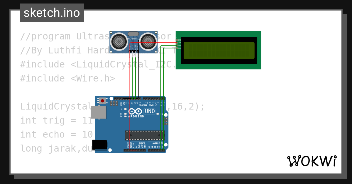 Luthfiultrasonic Tei 1 Wokwi Esp32 Stm32 Arduino Simulator 4899
