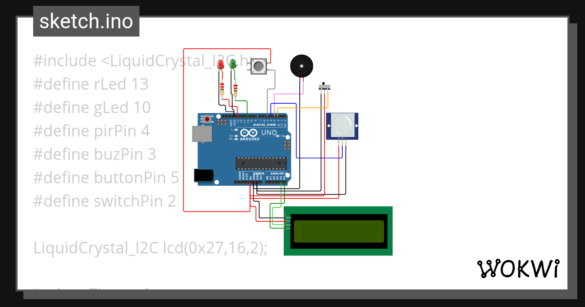alarm test - Wokwi ESP32, STM32, Arduino Simulator