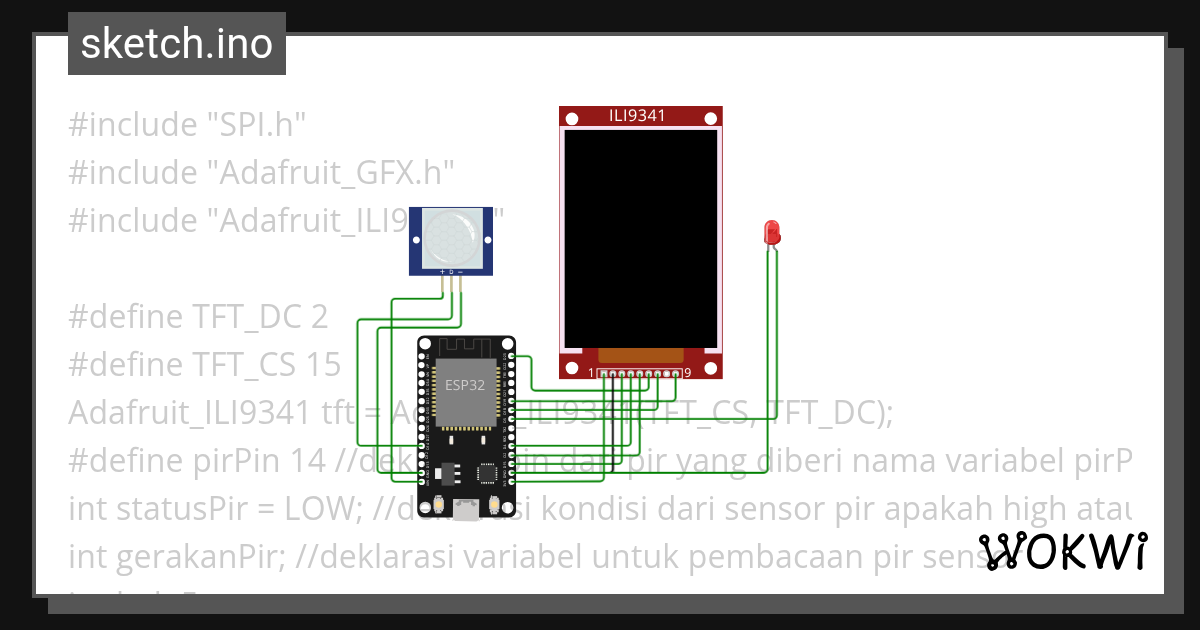 Tugas 11 yulvi - Wokwi ESP32, STM32, Arduino Simulator