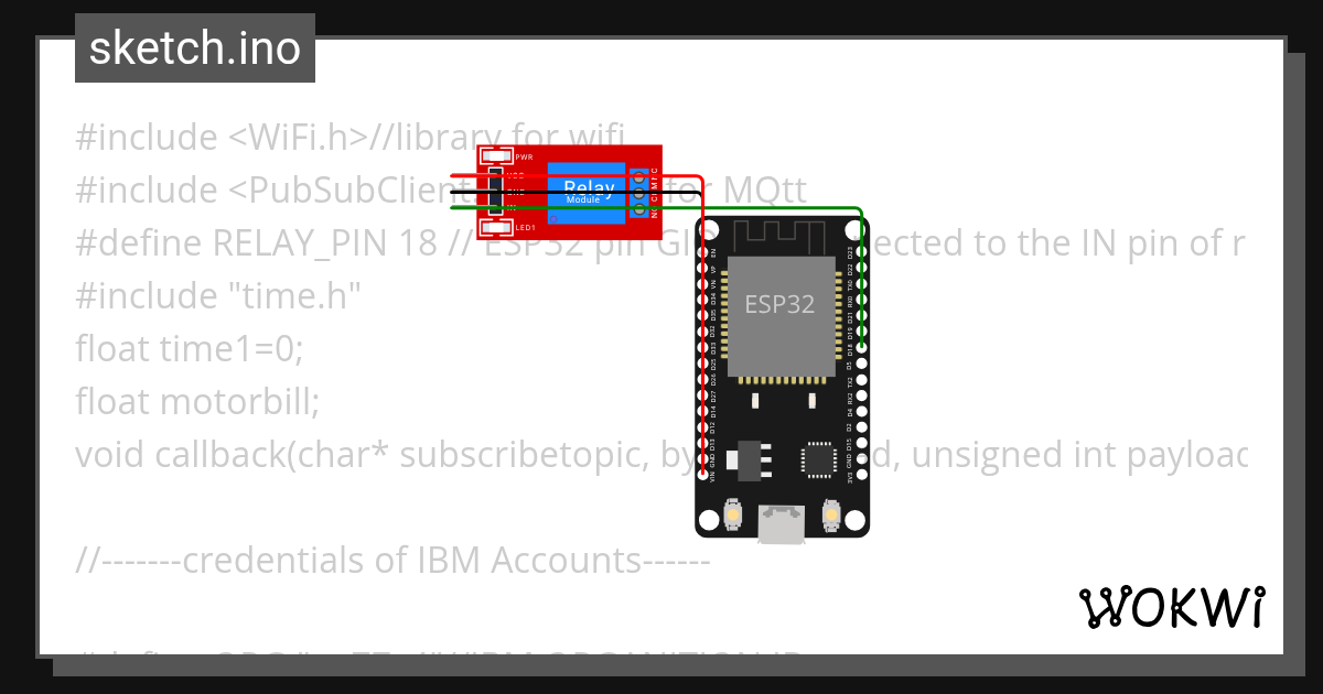 Smart water billing system - Wokwi ESP32, STM32, Arduino Simulator