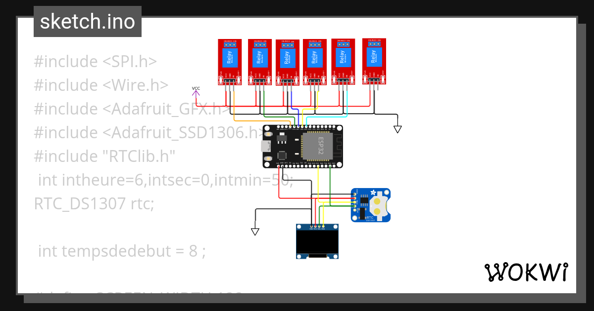 ESP32 RTC Copy - Wokwi ESP32, STM32, Arduino Simulator
