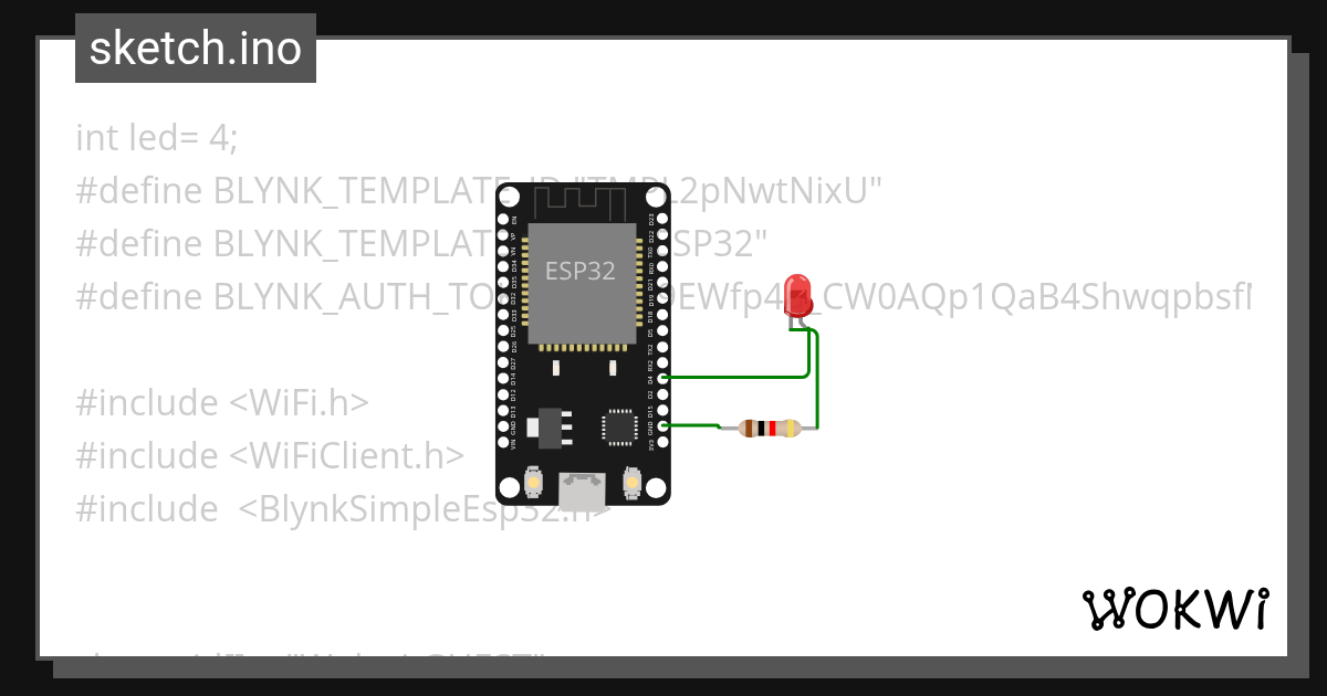 Blynk Wokwi Esp32 Stm32 Arduino Simulator 1924