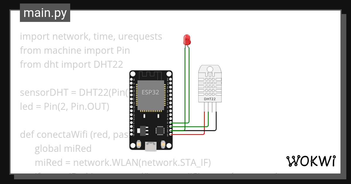 Api IFTTT - Wokwi ESP32, STM32, Arduino Simulator