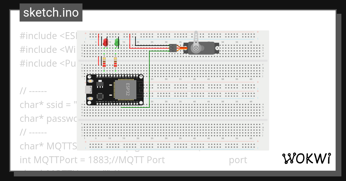 Mqtt推播文字與數字 Copy Copy Wokwi Esp32 Stm32 Arduino Simulator