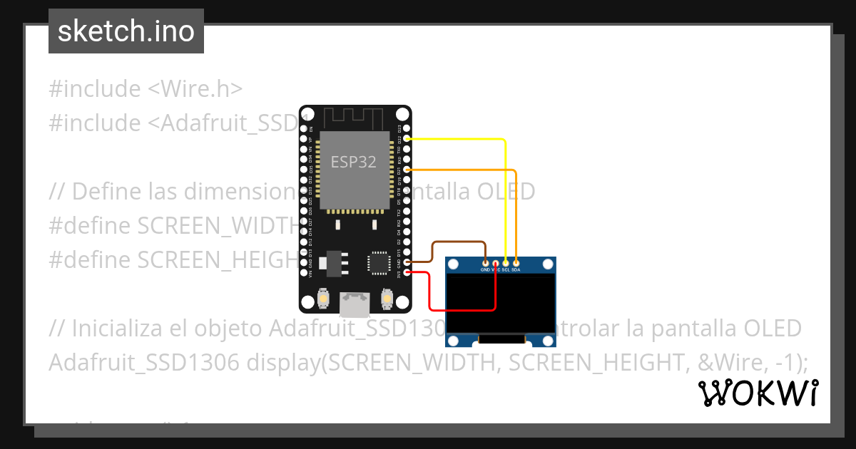 Oled Copy Wokwi Esp32 Stm32 Arduino Simulator