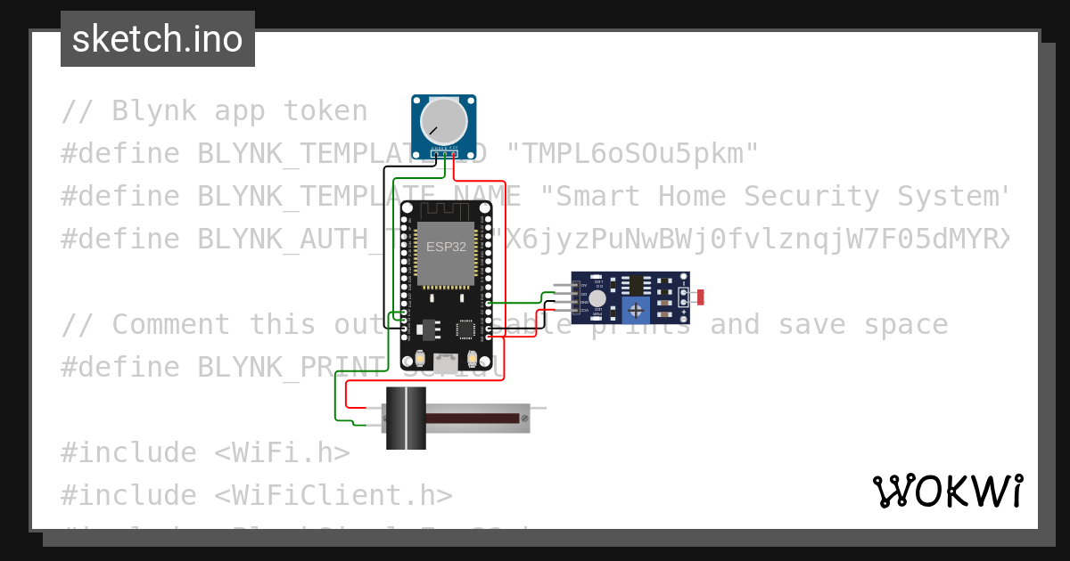 Analog With Esp32 Wokwi Esp32 Stm32 Arduino Simulator 