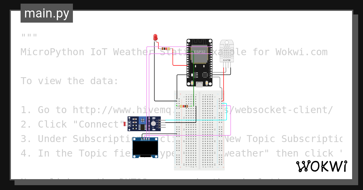 Micropython Mqtt Weather Logger Esp32 Copy Copy Wokwi Esp32 Stm32 Arduino Simulator