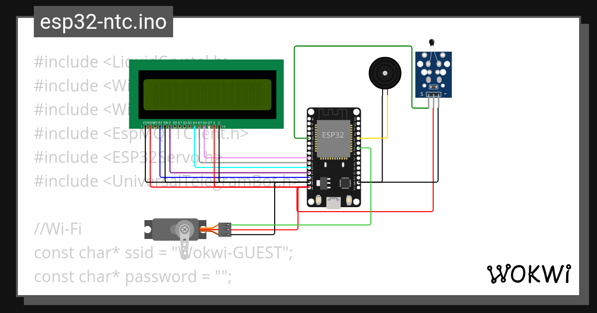 Laba7 Telegram - Wokwi ESP32, STM32, Arduino Simulator