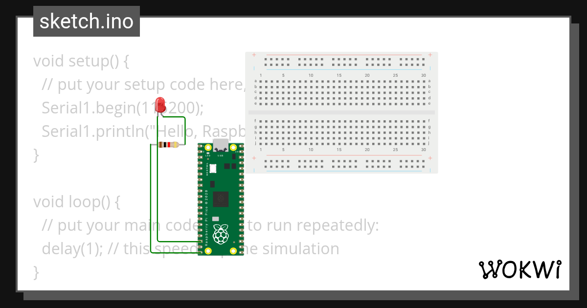 breathe light - Wokwi ESP32, STM32, Arduino Simulator