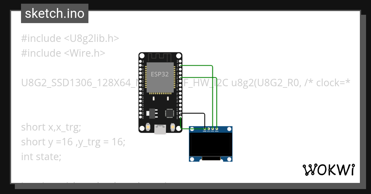 屏幕 Wokwi Esp32 Stm32 Arduino Simulator 2338